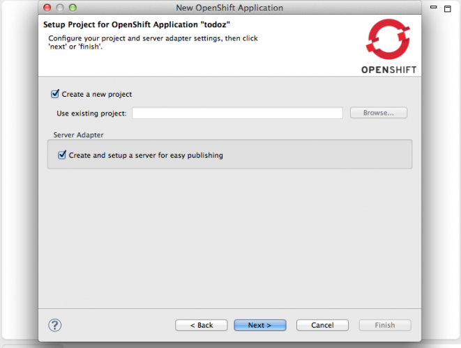 Eclipse OpenShift Application Setup – Shekhar Gulati