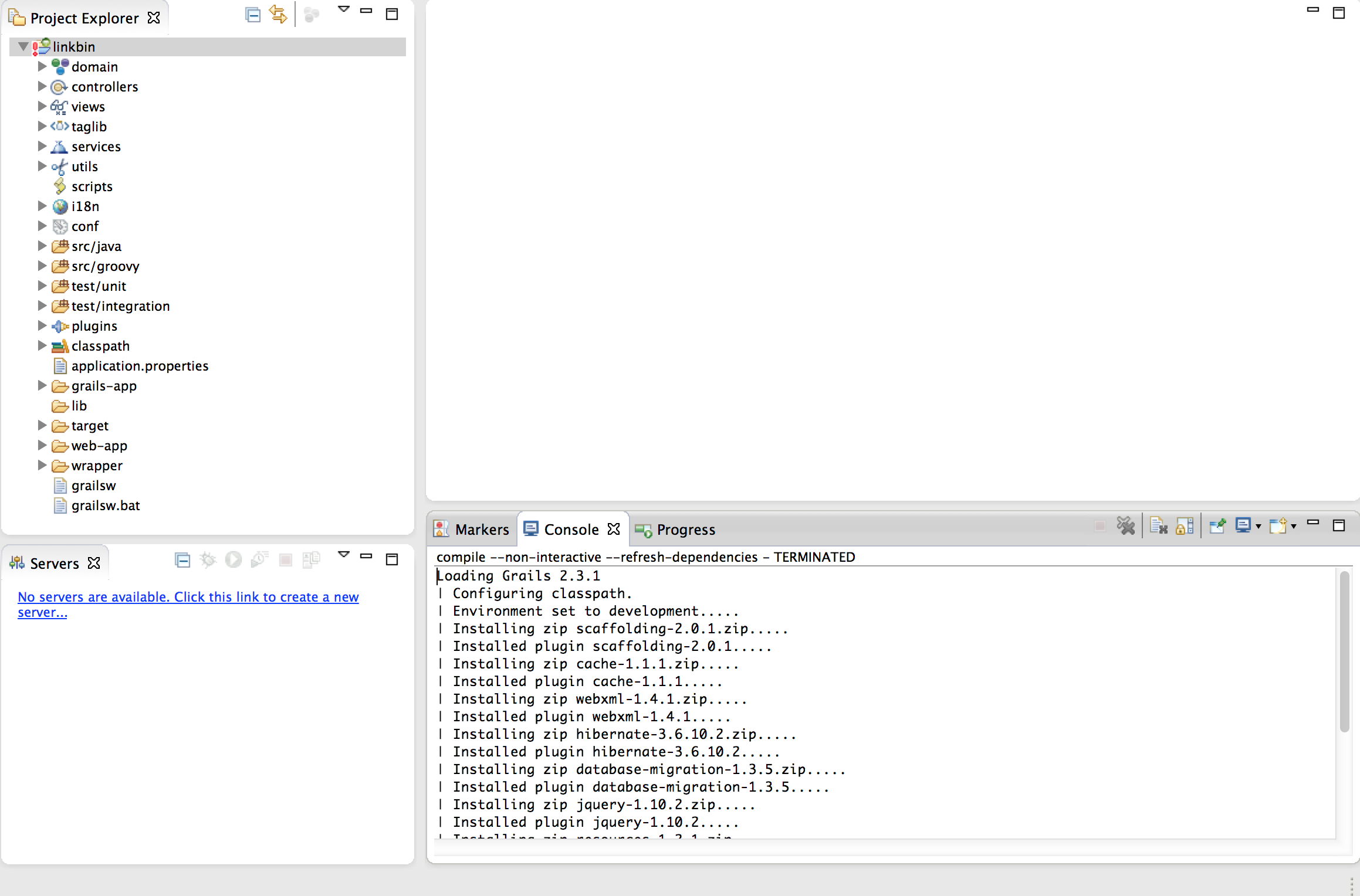 Application Imported into Eclipse – Shekhar Gulati