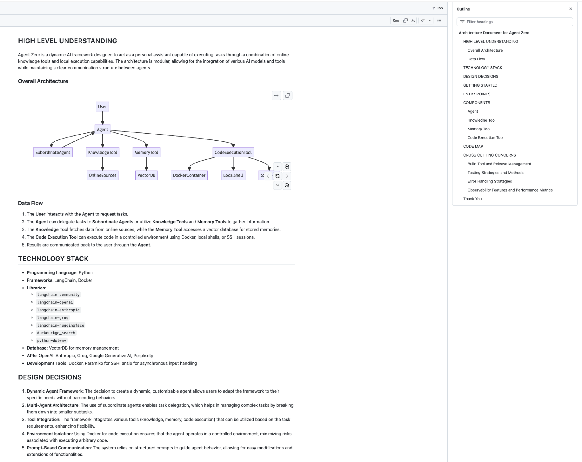 Generating architecture.md with code2prompt and OpenAI gpt-4o-mini ...